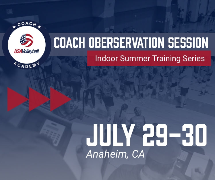 Coach Observation Sessions - Girls NDTP Indoor Summer 2024 – USA ...